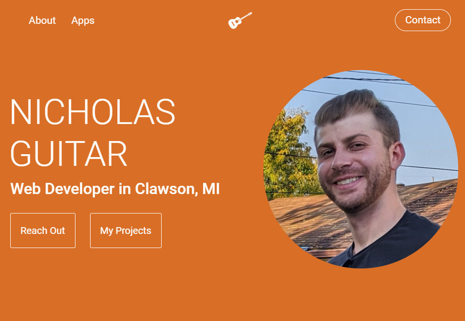 Nicholas Guitar | Web Developer